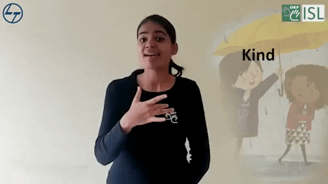 Sign Language Kind GIF by ISL Connect - Find & Share on GIPHY