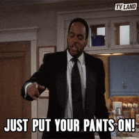 Putting On Pants Gif