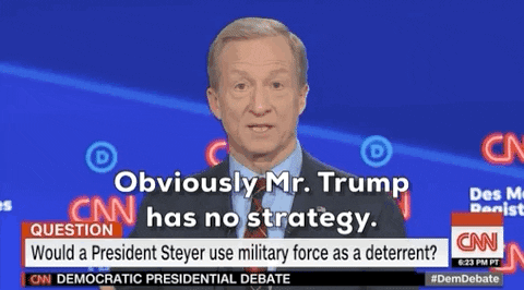 Obviously Mr Trump Has No Strategy GIFs - Get the best GIF on GIPHY