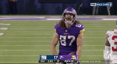Minnesota Vikings Football GIF by NFL - Find & Share on GIPHY