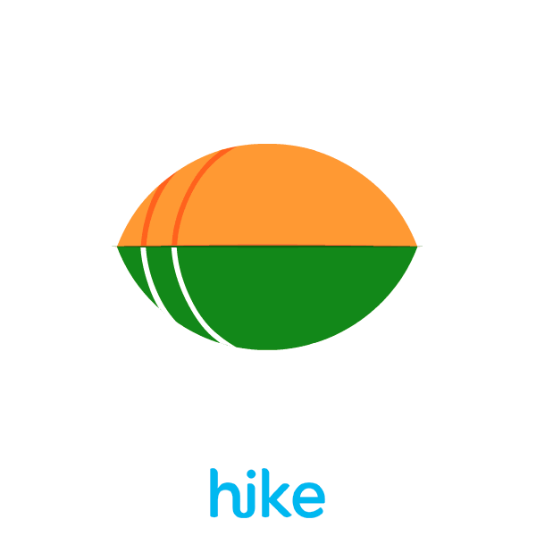 Bleed Blue Team India Sticker by Hike Messenger for iOS & Android | GIPHY