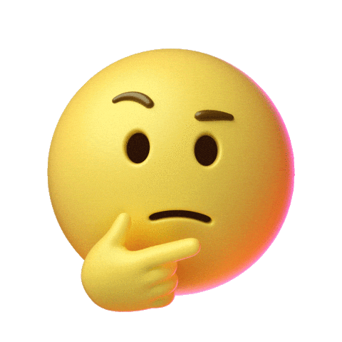 Thinking Emoticon Gif