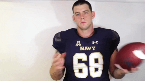Navy Football David Forney GIF by Navy Athletics - Find & Share on GIPHY