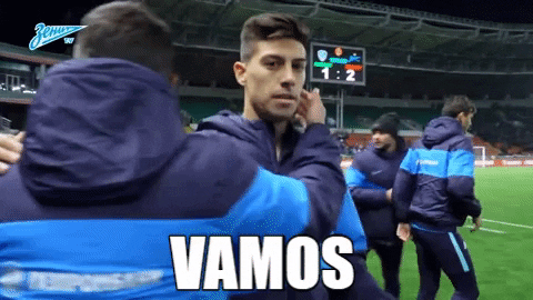 Celebration Vamos GIF by Zenit Football Club - Find & Share on GIPHY