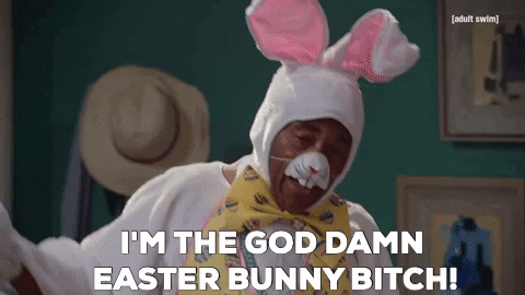 Creepy Easter Bunny GIFs - Get the best GIF on GIPHY