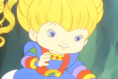 Happy Rainbow Brite GIF - Find & Share on GIPHY