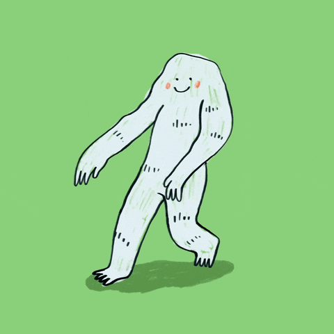Happy Walking GIF by Kinda Great - Find & Share on GIPHY