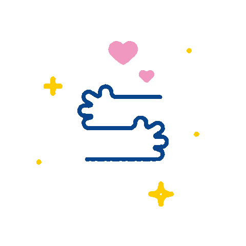 Friends Love Sticker by Glenda Morahan for iOS & Android | GIPHY