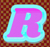 Animated Letter R Gif