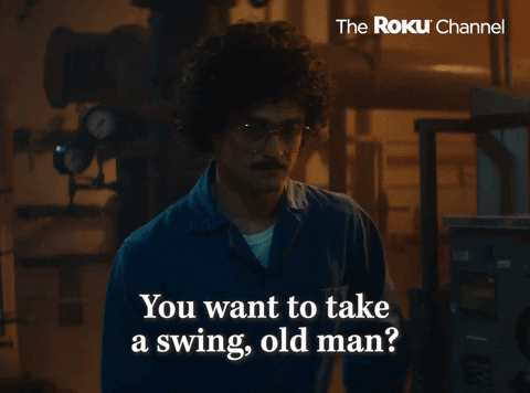 You-want-to-take-a-swing-old-man GIFs - Get the best GIF on GIPHY