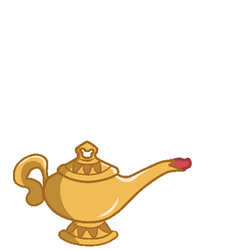 Genie Lamp Aladdin Gif