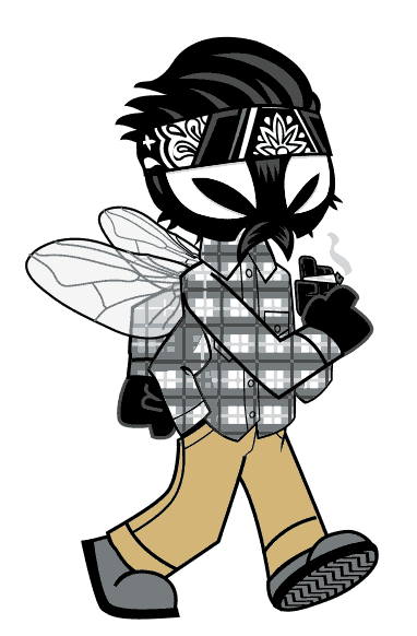 Cholo Sticker by Black Flys for iOS & Android | GIPHY