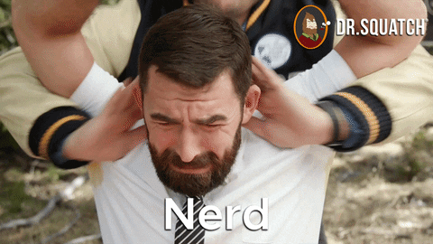 School Nerd GIF by DrSquatchSoapCo - Find & Share on GIPHY
