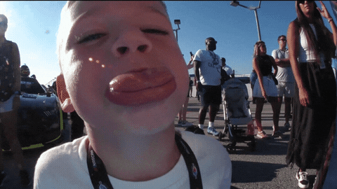 Kid Sticking Tongue Out Gif