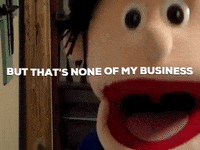 Kermit None Of My Business Gif
