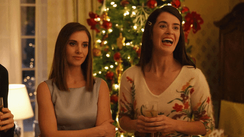 Alison Brie Santa Gif