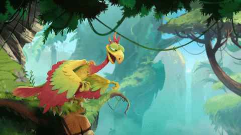 Flying T-Rex GIF by Gigantosaurus - Find & Share on GIPHY