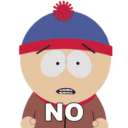 Stan Marsh No Sticker by South Park for iOS & Android | GIPHY