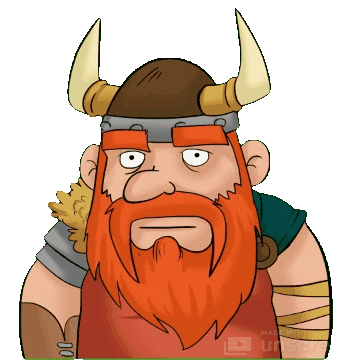Blink Viking Sticker by Bravo Jogos for iOS & Android | GIPHY