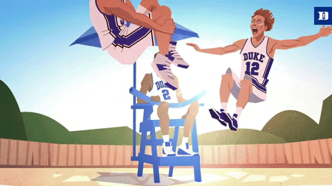 Duke Blue Devils Animation GIF by Duke Men's Basketball - Find & Share ...