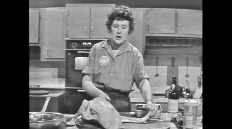 Thanksgiving Cooking GIF by Julia Child - Find & Share on GIPHY