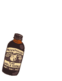 Vanilla Extract Cartoon