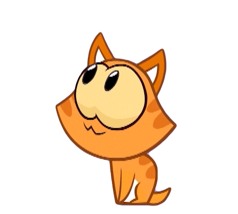 Orange Tabby Cat Puffle