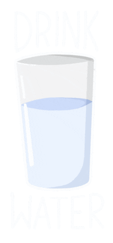 Drink Water Drinking Sticker for iOS & Android | GIPHY