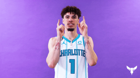 Lamelo Ball Nba GIF by Charlotte Hornets - Find & Share on GIPHY