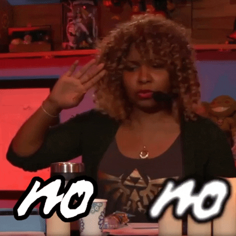 No Way Reaction GIF by Hyper RPG - Find & Share on GIPHY