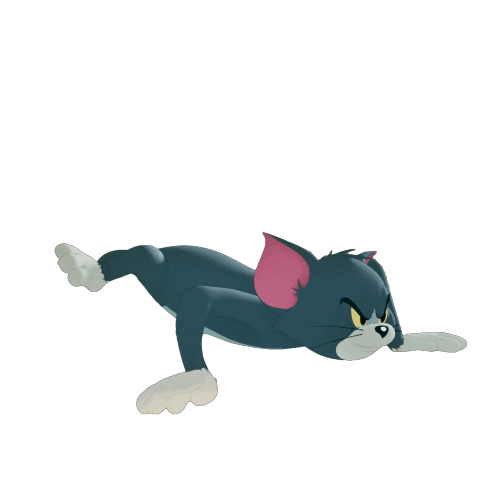 Tom And Jerry Running Gif