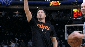 Shooting Devin Booker GIF by NBA - Find & Share on GIPHY