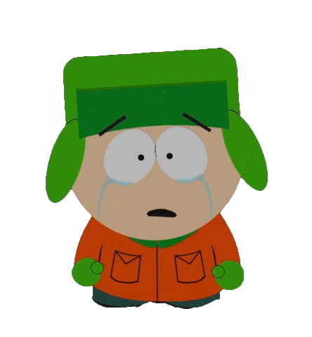 Kyle Broflovski Crying Sticker by South Park for iOS & Android | GIPHY