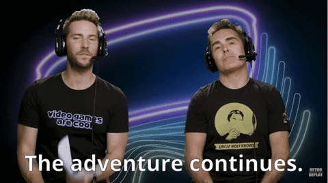 The Adventure Continues GIFs - Get the best GIF on GIPHY