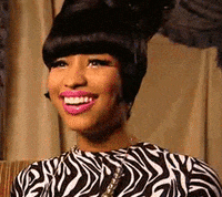 Nicki Minaj Laughing Gif