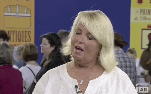 Jaw Drop Reaction GIF by ANTIQUES ROADSHOW | PBS - Find & Share on GIPHY