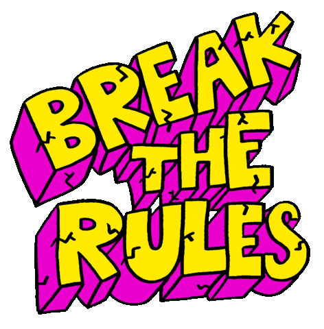Breaking The Rules Clipart