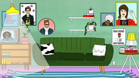 11 GIF Backdrops for Your Virtual Hangouts by INTO ACTION | GIPHY