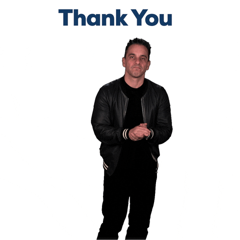 Thanks Thank You GIF by Sebastian Maniscalco - Find & Share on GIPHY