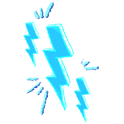 Energy Lightning Sticker by Alpha TV for iOS & Android | GIPHY