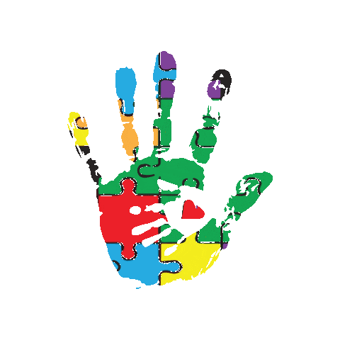Hi Five Hands Sticker by Special Needs Siblings for iOS & Android | GIPHY