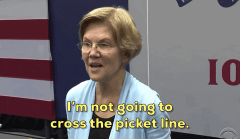 Im Not Going To Cross The Picket Line GIFs - Get the best GIF on GIPHY