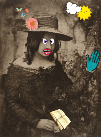 Girl In Straw Hat GIFs - Get the best GIF on GIPHY