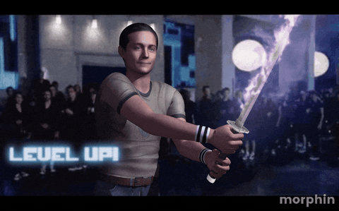 Pilgrim Level Up GIFs - Get the best GIF on GIPHY