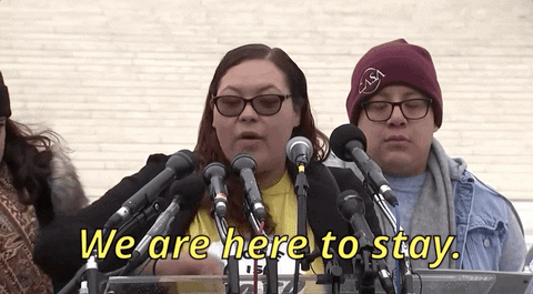 We Are Here To Stay GIFs - Find & Share on GIPHY