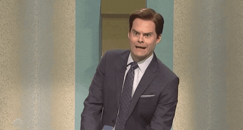 Confused Bill Hader GIF by Saturday Night Live - Find & Share on GIPHY