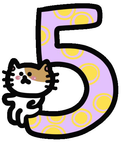 Number No5 Sticker by Playbear520_TW for iOS & Android | GIPHY