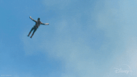 Anime Falling From The Sky Gif