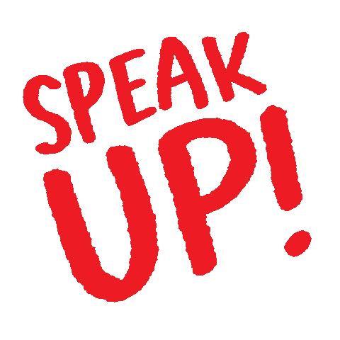 speak up by megan lockhart | GIPHY