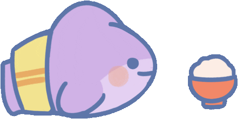 Hungry Om Nom Sticker by KdeeStix for iOS & Android | GIPHY